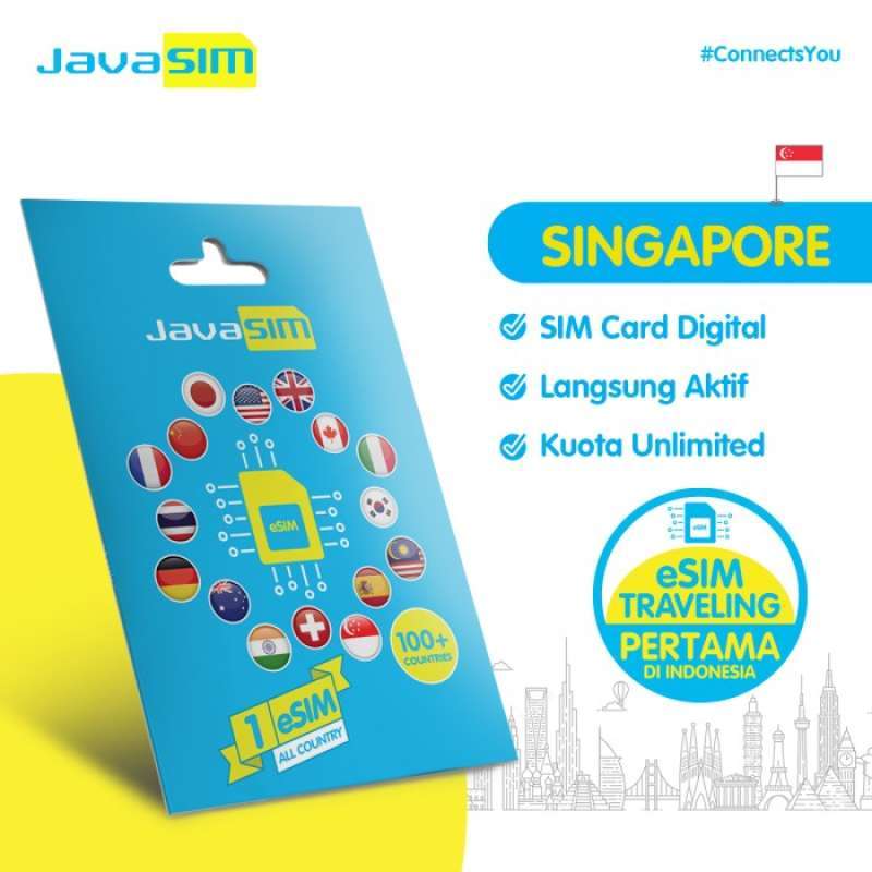 Jual Javasim Esim Travel Singapore Unlimited Di Seller Javamifi ...
