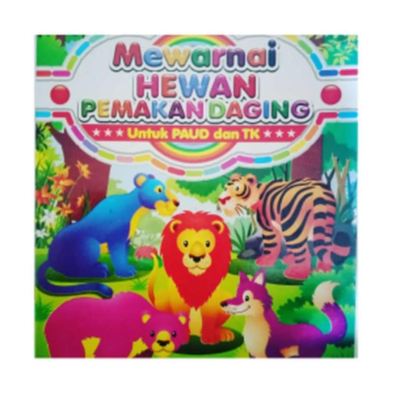 Jual OEM Mewarnai Hewan Pemakan Daging Buku Mewarnai [Besar] di Seller ...
