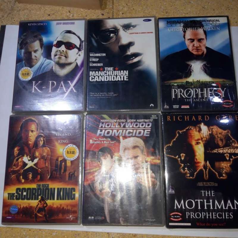 Jual VCD original teks Indonesia (harga perjudul) di Seller Movie and ...