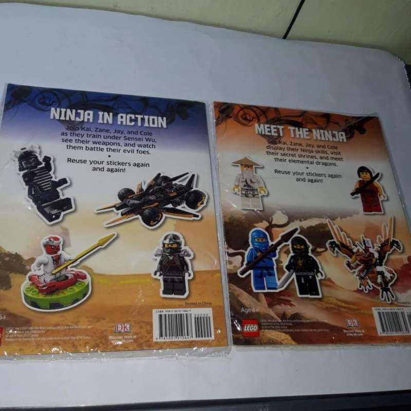 Jual Buku Import Lego Ninjago Ultimate Sticker Book 2 Judul/ Harga ...