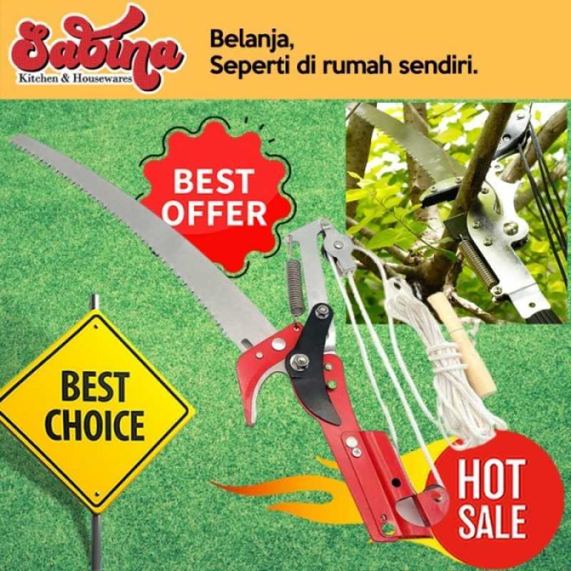 Promo Gergaji Taman Kebun Pemotong Ranting Dahan Batang Pohon Tinggi Saw - Multicolor Diskon 23% ...