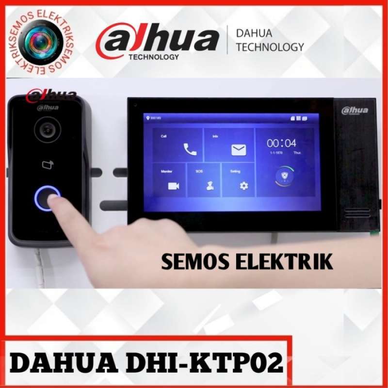 Jual Video Intercom / Dahua Dhi-ktp02 Ip Camera Pintu / Villa Door ...