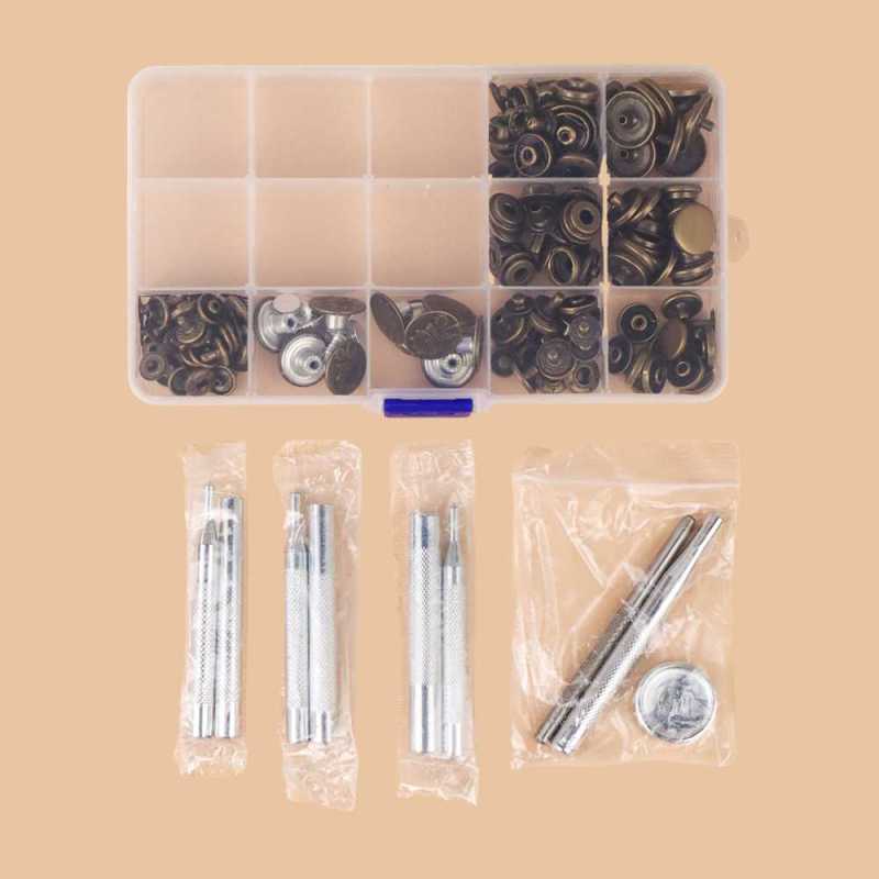 Promo GLO - Set Perlengkapan Jahit Poppers Leather Craft Fixings Tools ...