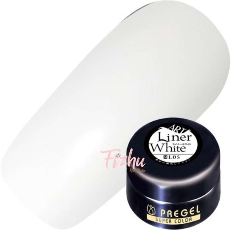 Promo Pregel Liner White L-05 ori japan / pregel art liner white ...