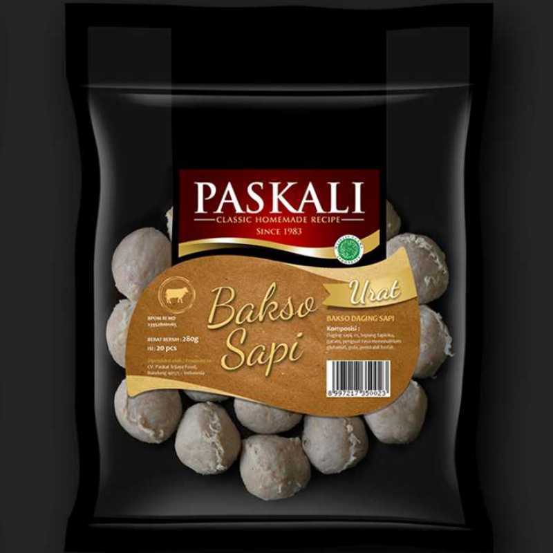 Jual Paskali Bakso Sapi Urat [280 Gr/ 20 Pcs] Di Seller Papaya Fresh ...