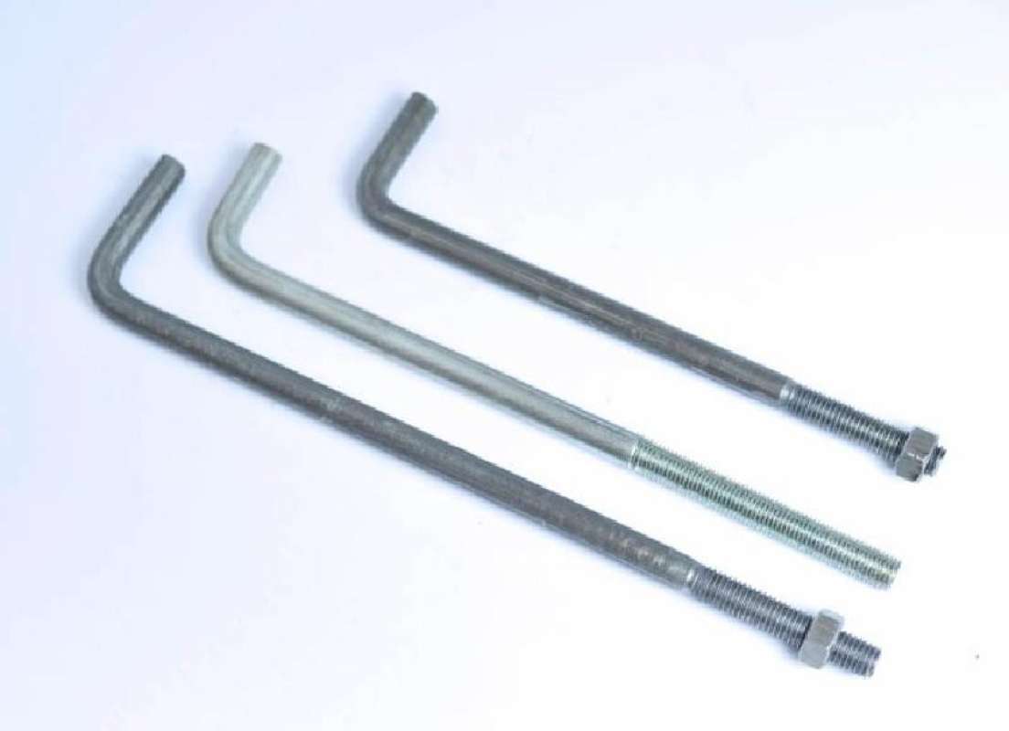 Jual Angkur Besi Beton 1/2 X 30 Cm Angkur L Besi 12mm Anchor Bolt Di ...