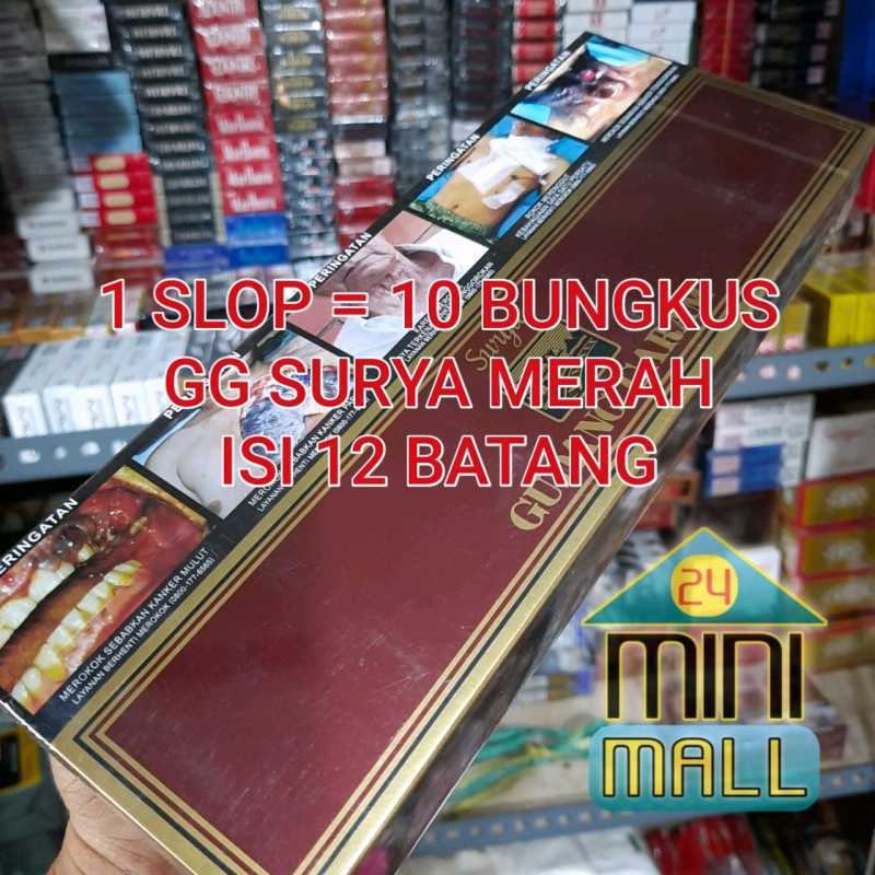 Jual ISI 10 BKS @12BTG SURYA MERAH di Seller Mini Mall - Jelakombo, Kab ...