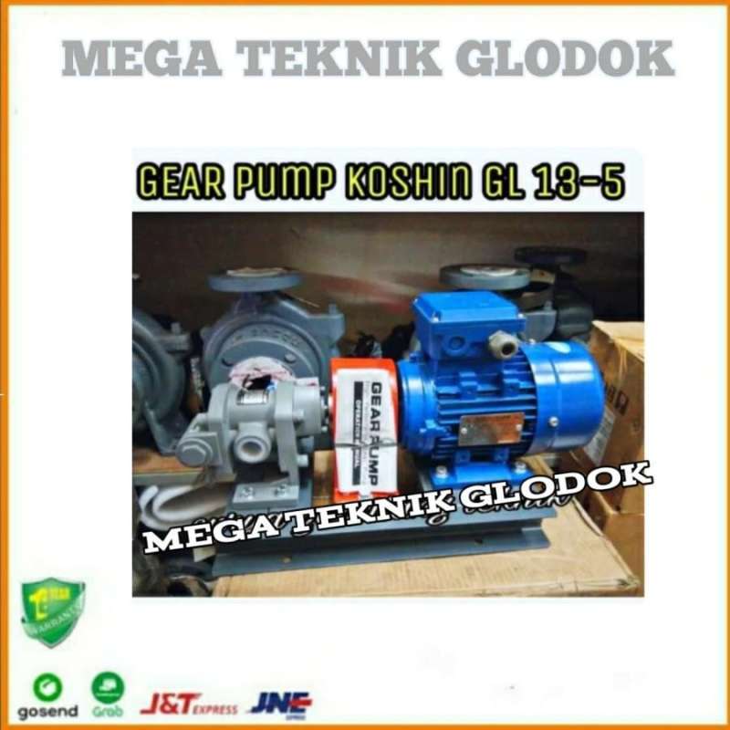 Jual POMPA OLI POMPA MINYAK POMPA CAIRAN KENTAL-Gear Pump Koshin GL 13-5 di Seller Mega Tehnik ...