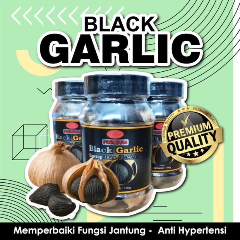 Promo Bawang Putih Warna Hitam Obat Otot Jantung Obat Tekanan Darah ...