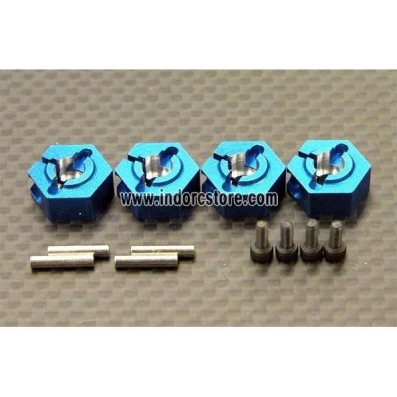 Promo Tamiya Alloy Wheel Hex Drive Adapter x4 Silver Diskon 30% di ...