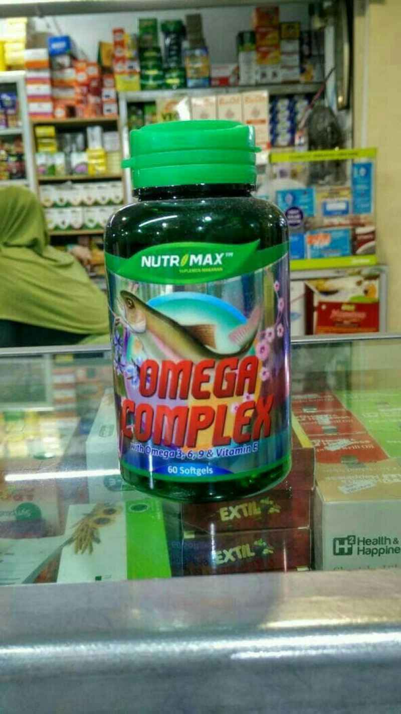 Promo Omega Complex 369 Nutrimax isi 60 Solusi kolesterol dan jantung ...