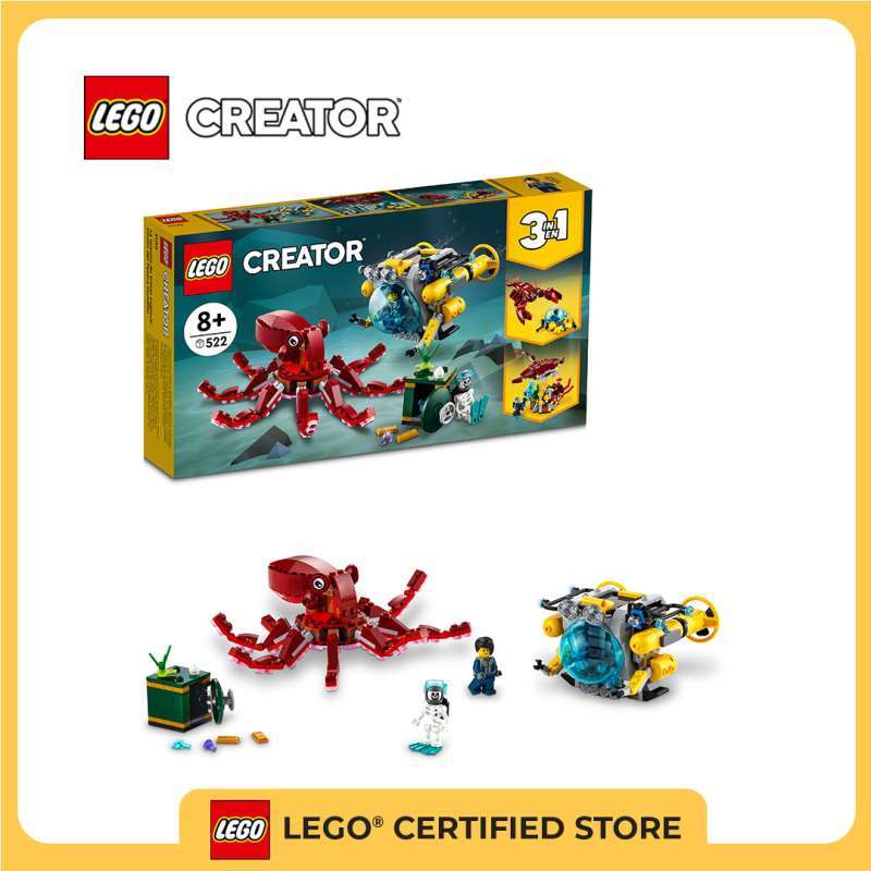 Jual Lego 31130 Creator Sunken Treasure Mission Di Seller Bricksid ...
