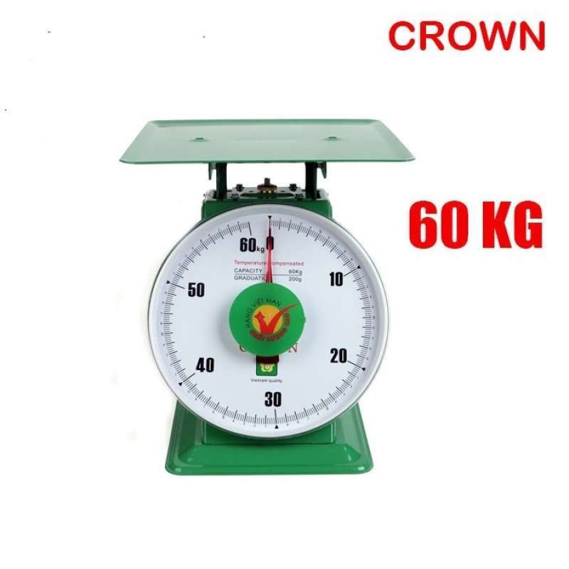 Jual Timbangan duduk CROWN 60Kg/Timbangan jarum quality vietnam 60kg di Seller Maa_Shop01 - Kota ...