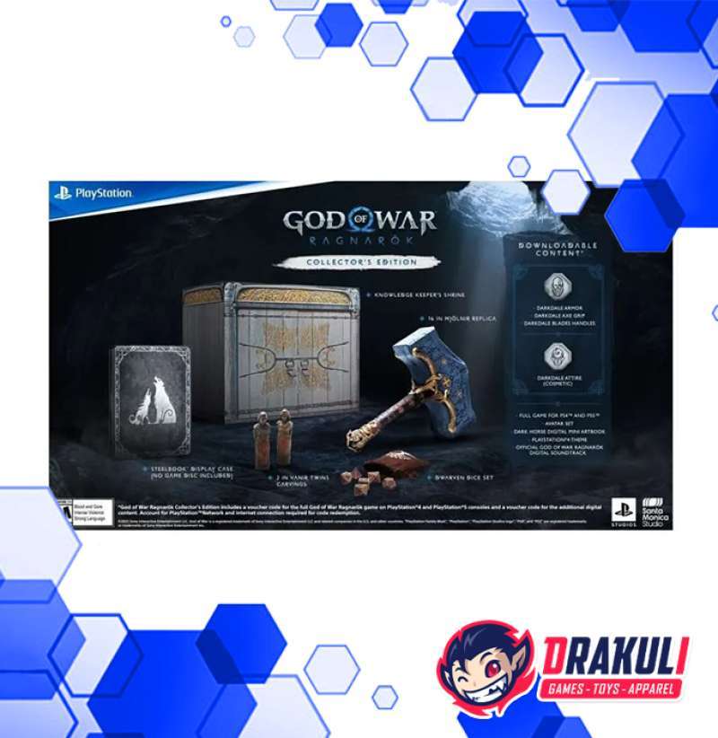 Jual PS4 PS5 God Of War Ragnarok Collector's Edition di Seller Drakuli Games Official Store ...