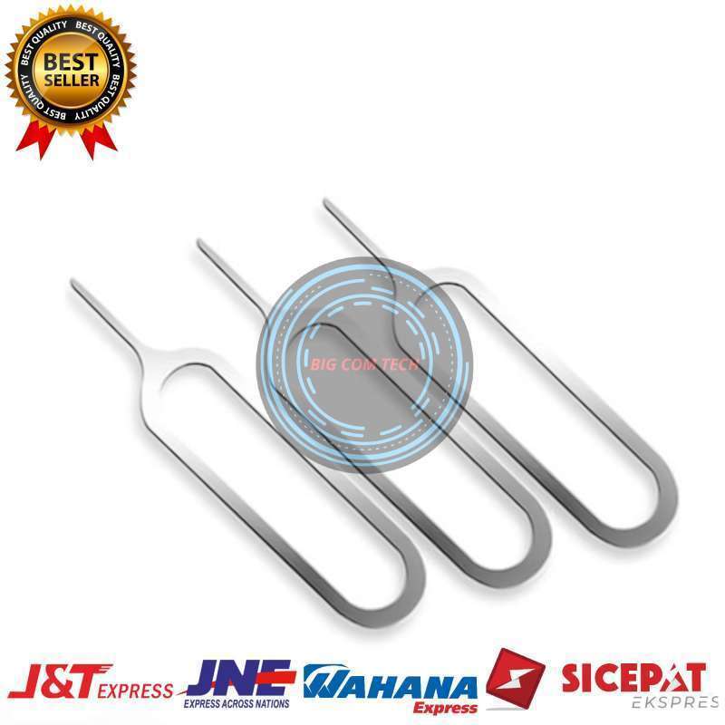 Jual Jarum Sim Card / Jarum Pembuka Sim Tray Besi / Colokan Hp Kartu ...