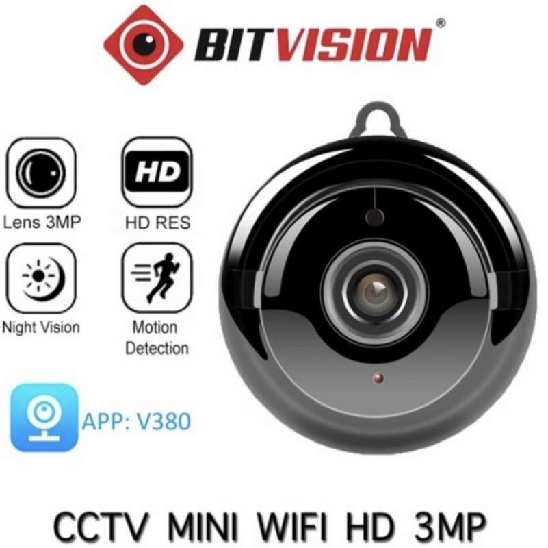 Jual CCTV IP MINI BITVISION V8 BATERAI WIRELESS SPY CAM di Seller ...