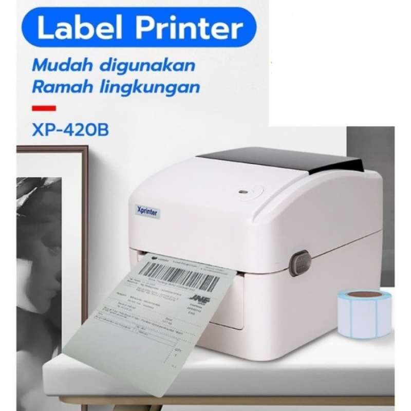 Jual Printer Thermal Label Resi XPRINTER XP-420B Bluetooth + USB 100mm - usb + bluetooth TERBAIK ...