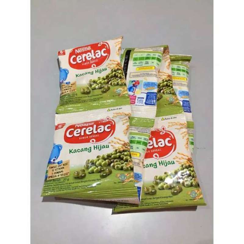 Promo Nestle Cerelac Kacang Hijau Bubur Bayi Renceng Cerelac Bubur ...