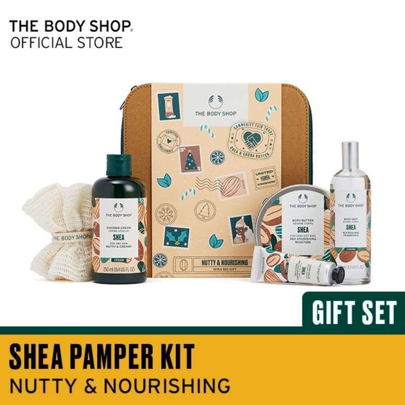 Jual The Body Shop Gift Hamper Nourishing Shea Pamper Kit di Seller The ...