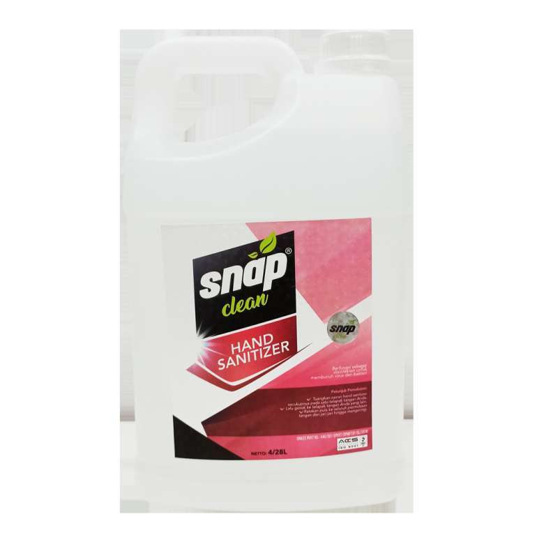 Jual Snap Clean Hand Sanitizer [4 Liter] Di Seller Cahaya Surya Hygiene ...