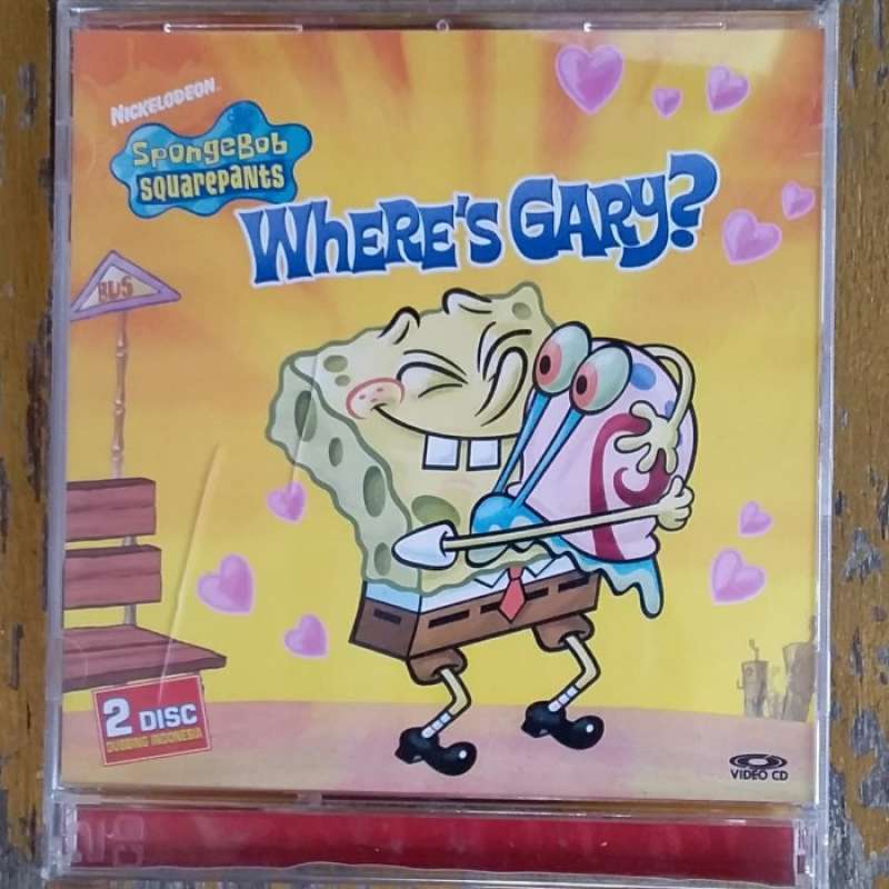 Jual VCD ORIGINAL FILM SPONGEBOB SQUAREPANTS WHERES GARY ISI 2 DISC di ...