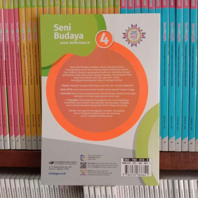 Jual Buku Seni Budaya Sd/mi Kelas 4 Kurikulum Merdeka Di Seller Lussan Book Store - Rawa Bunga ...