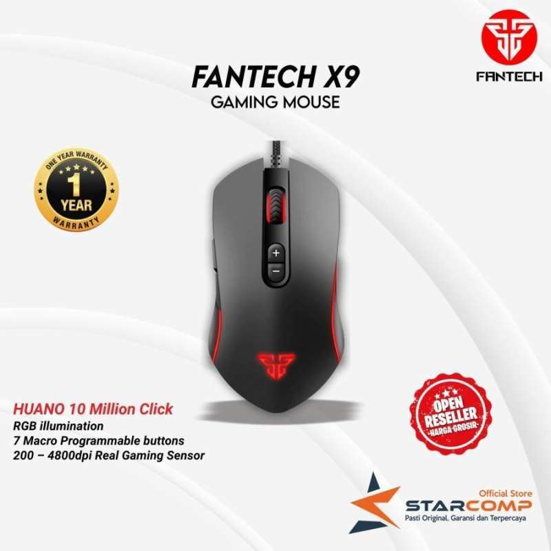 Jual Fantech X9 Thor Mouse Original Murah - Harga Diskon Mei 2024 | Blibli
