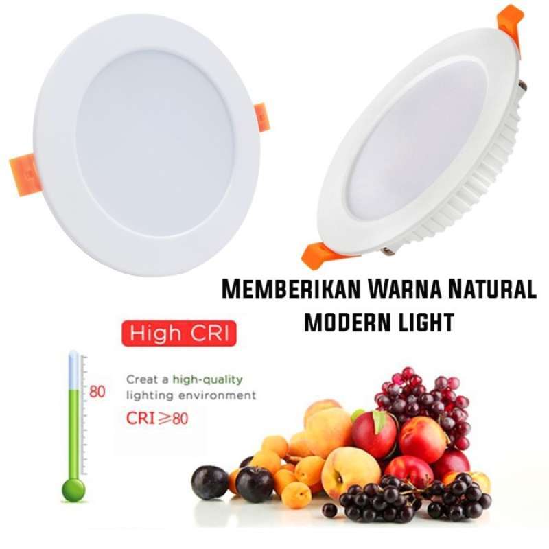 Jual LAMPU PLAFON LED SLIM DOWNLIGHT LAMPU LED PANEL 10w 10 w 10 watt ...