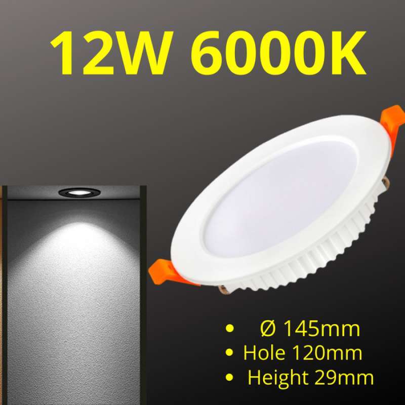 Jual LAMPU PLAFON LED SLIM DOWNLIGHT LAMPU LED PANEL 10w 10 w 10 watt ...