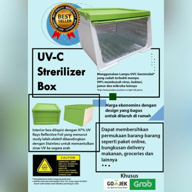 Jual Uv-C Sterilizer / Box Sterilisasi / Box Uvc - Multicolor di Seller Nizar Store 001 - Cikoko ...