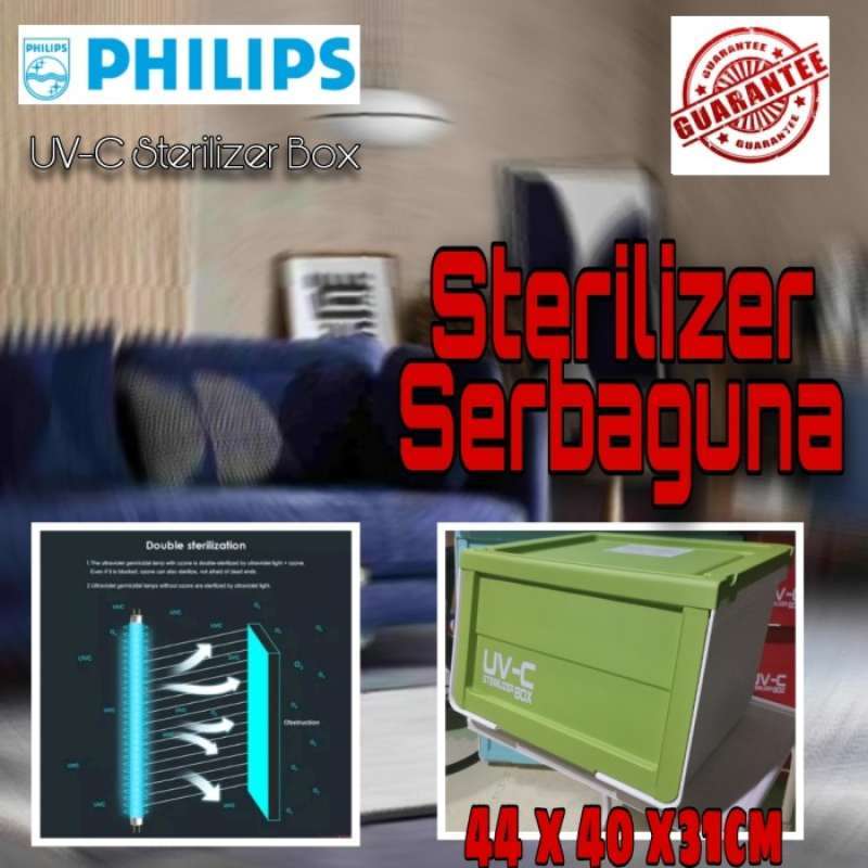 Jual Uv-C Sterilizer Box / Uvc Box / Philips 8W / Kotak Steril Anti ...
