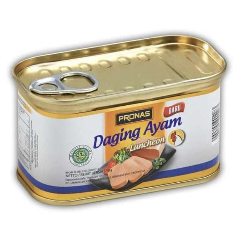 Jual Kornet Ayam Luncheon Kornet Kaleng Ayam Pronas 198 gr Halal Ham ...