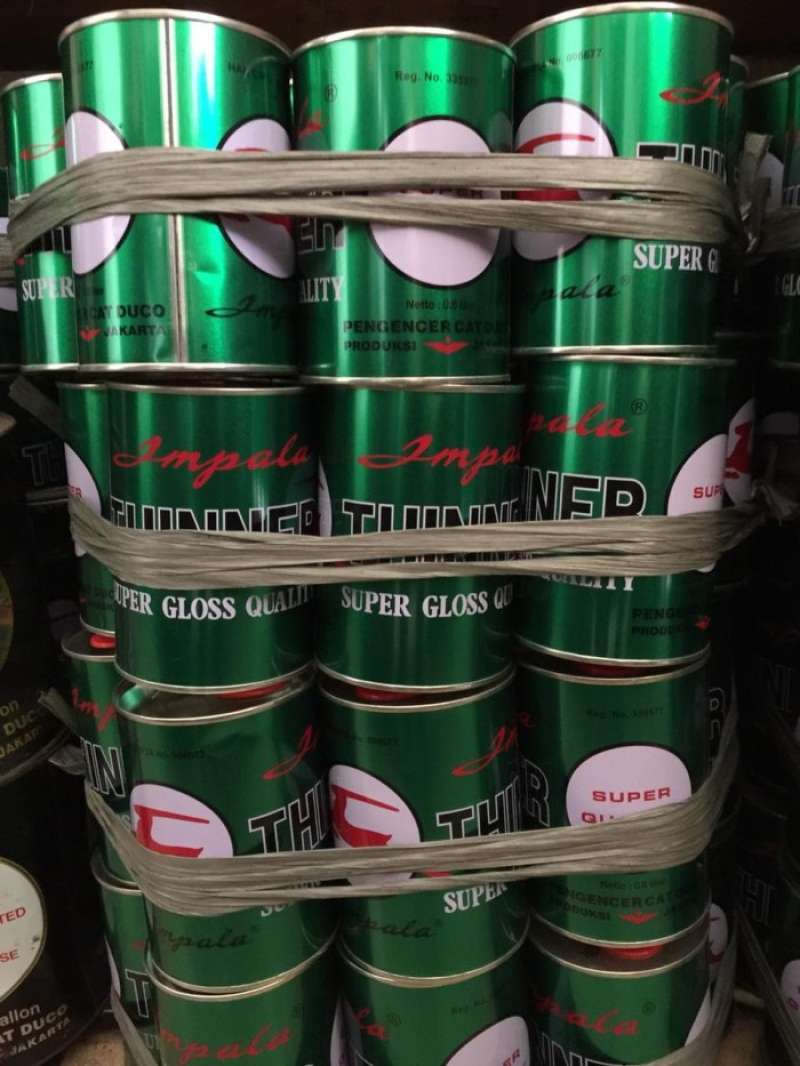 Promo Oem Thinner Impala 1 Liter / 1liter / 1lt Stok Terbatas Diskon 50 ...
