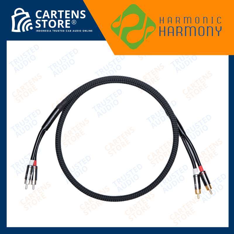 Jual Cable RCA Harmonic Harmony Acapella - 1.5M Hitam di Seller Cartens ...