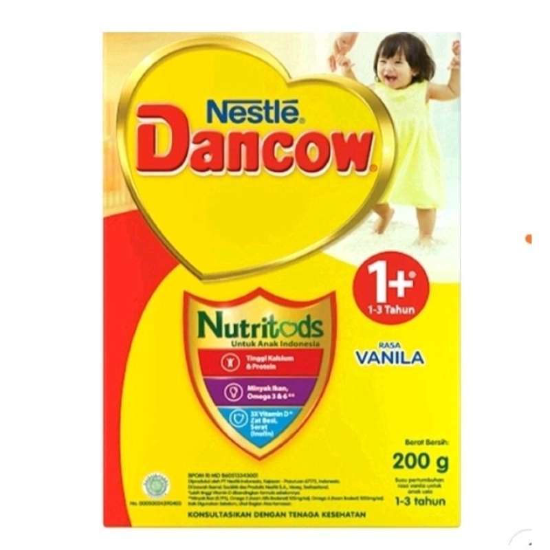 Jual Nestle Dancow 1+ 200gr - Susu Bubuk dengan Nutritods Susu ...
