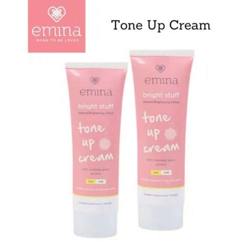 Jual Emina Bright Stuff Tone Up Cream 20ml Di Seller Beautyboothh09 ...