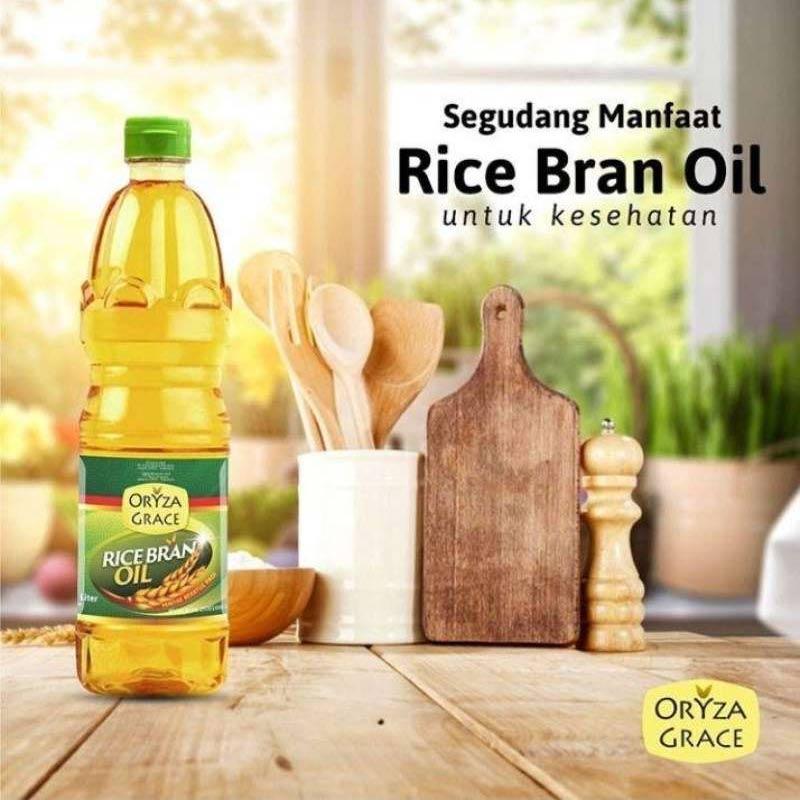 Jual Oryza Grace Rice Bran Oil Minyak Goreng [1 L] di Seller Dapuk toon ...