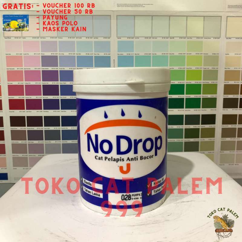 Promo No Drop Galon 1kg 1 Kg Warna Cat Pelapis Anti Bocor Nodrop ...