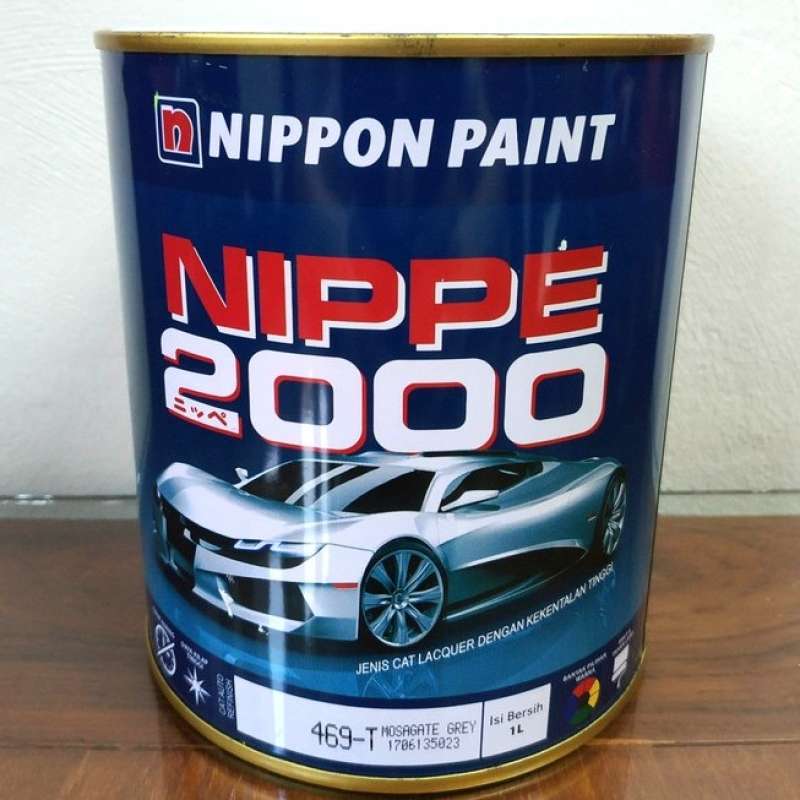 Promo Cat Duco Nippe 2000 Nippon Paint 1l ( 469 - T ) Mosagate Grey Diskon 24% Di Seller Taylaa ...