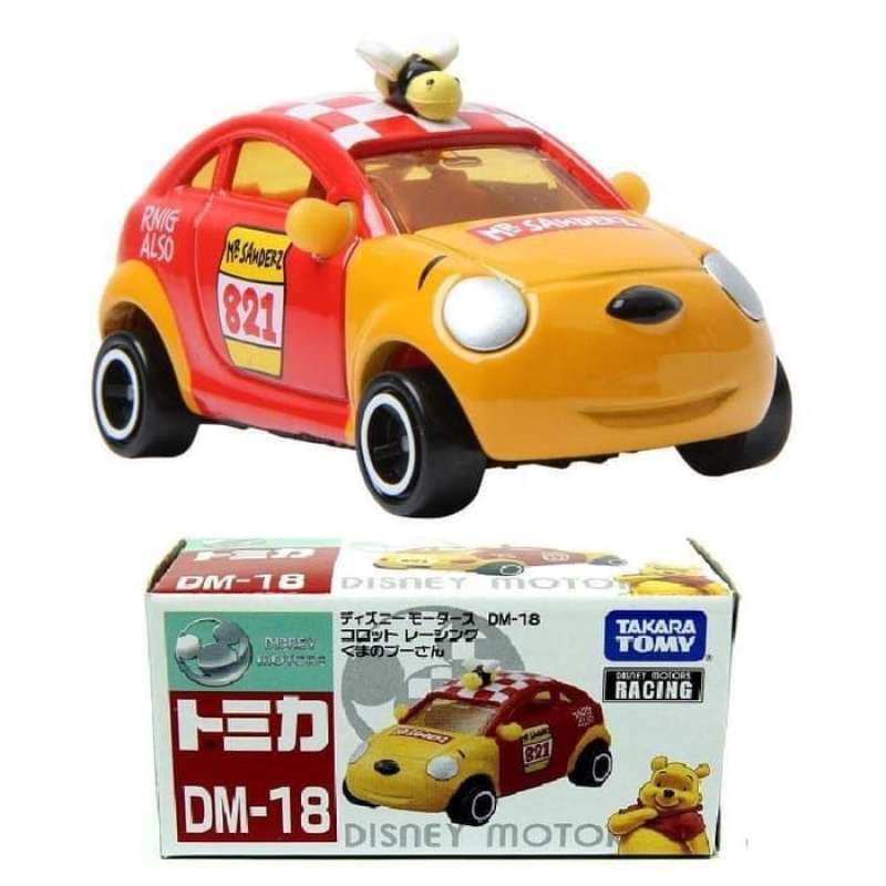 Jual Takara Tomy Tomica Disney Motor Dm 18 Corotto Pooh Racing Diecast Di Seller Rejekijayatoys ...