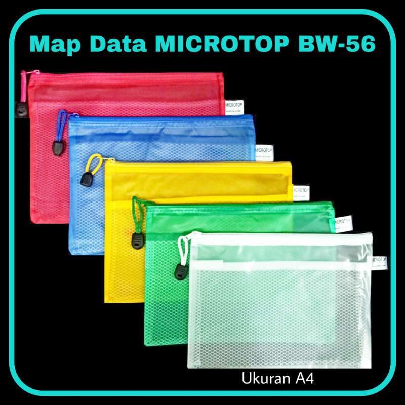 Jual SOS Map Data Amplop MICROTOP BW-56-A4 / Map Data / Map Dokumen/Map ...