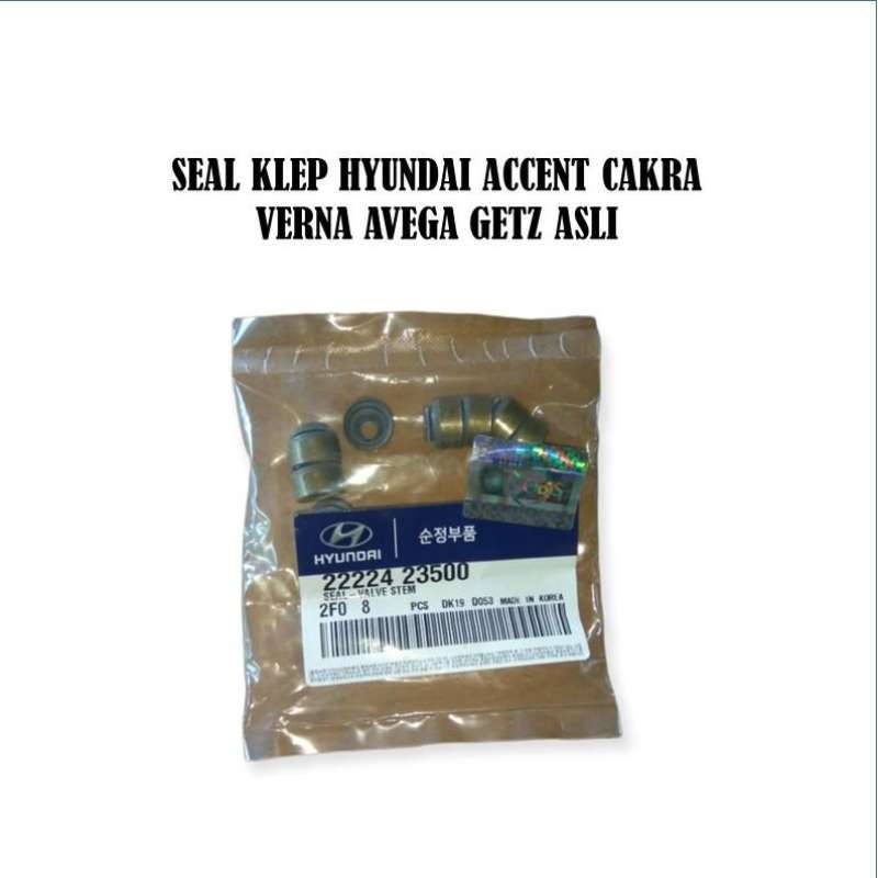 Jual Seal Valve seal klep hyundai accent verna avega asli hyundai 12 ...