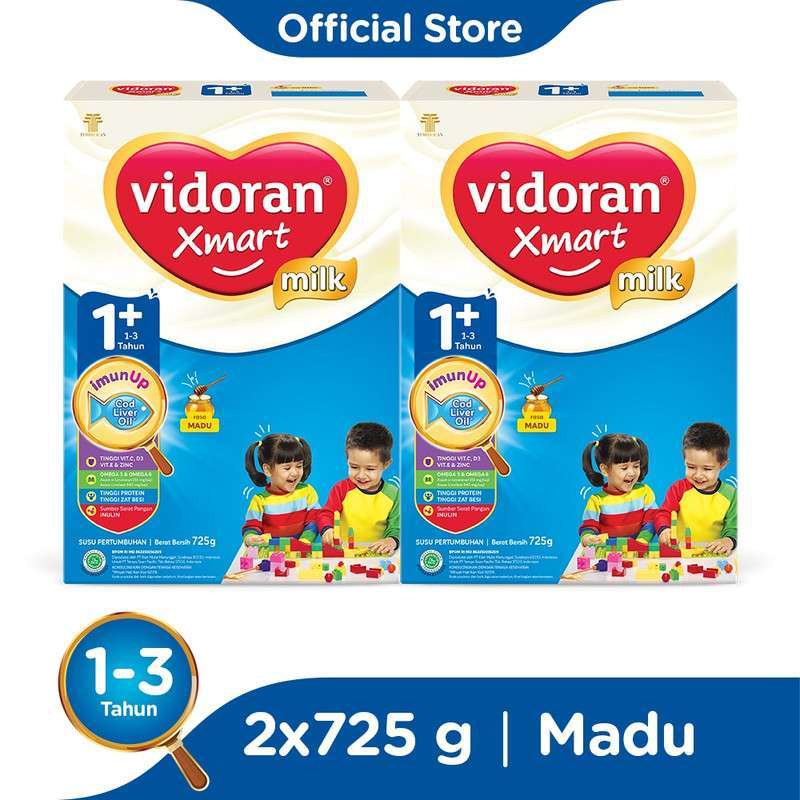 Jual vidoran Xmart 1 All Variant 725gr Susu Formula Pertumbuhan Anak 1 ...