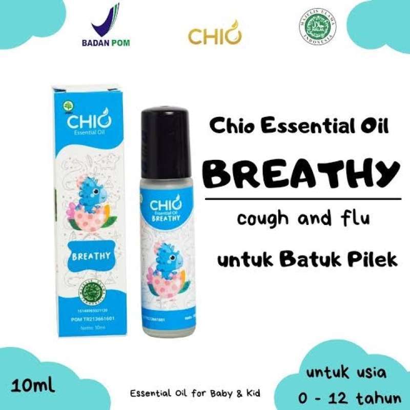 Promo Chio Essential Oil Minyak Balur Baby And Kids Chio - Breathy ...