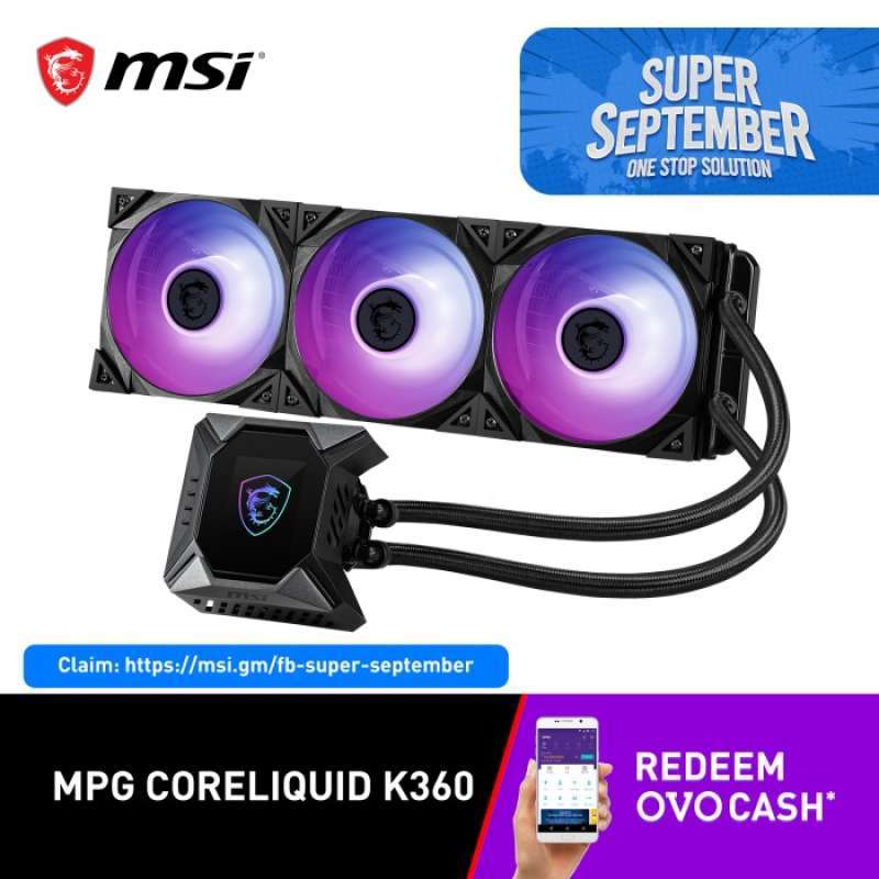 Jual MSI MPG CORELIQUID K360 360mm - AIO Liquid Cooling - Multivariasi Multicolor di Seller ...
