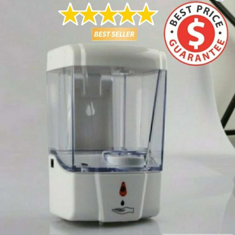 Promo Dispenser Sabun Otomatis 600ml / Dispencer Sanitizer Sensor ...