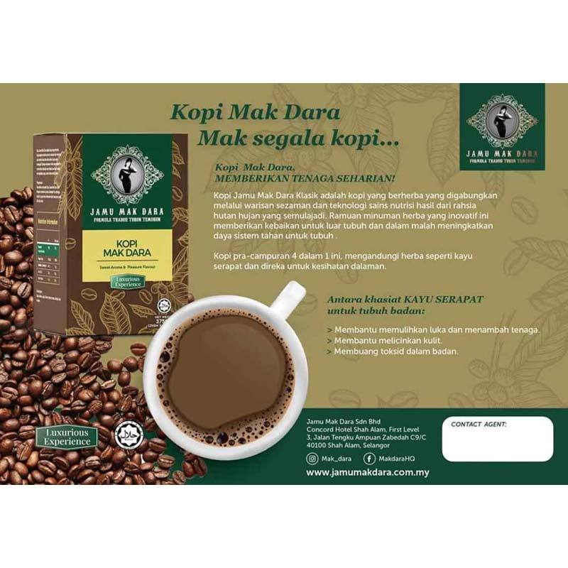 Kopi Putih Mak Dara Kennethtarobennett
