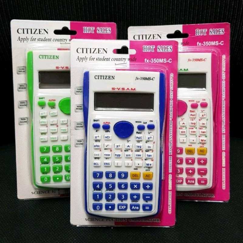 Promo KALKULATOR scientific CITIZEN FX-350MS calculator ilmiah anak ...
