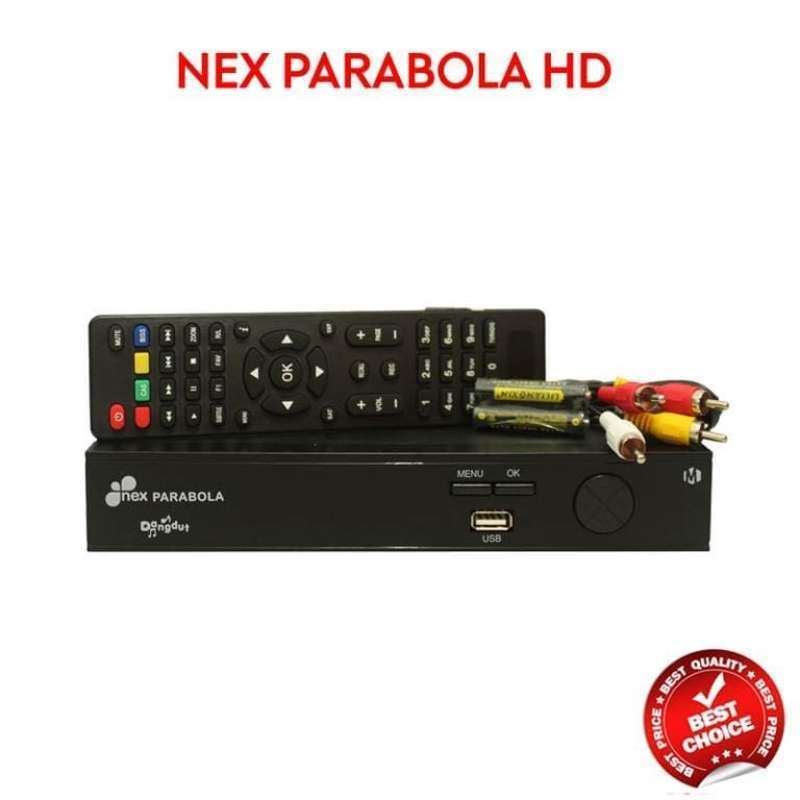 Promo Receiver Parabola Hybrid Nex Parabola Hd Merah Diskon 2% Di ...