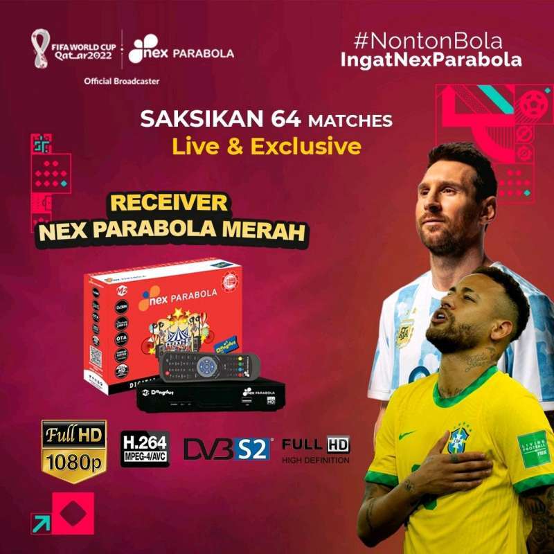 Jual Isi Paket Nex Parabola Original, Murah & Diskon Maret 2024 | Blibli